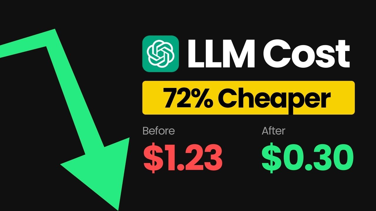 How to reduce 78%+ of LLM Cost